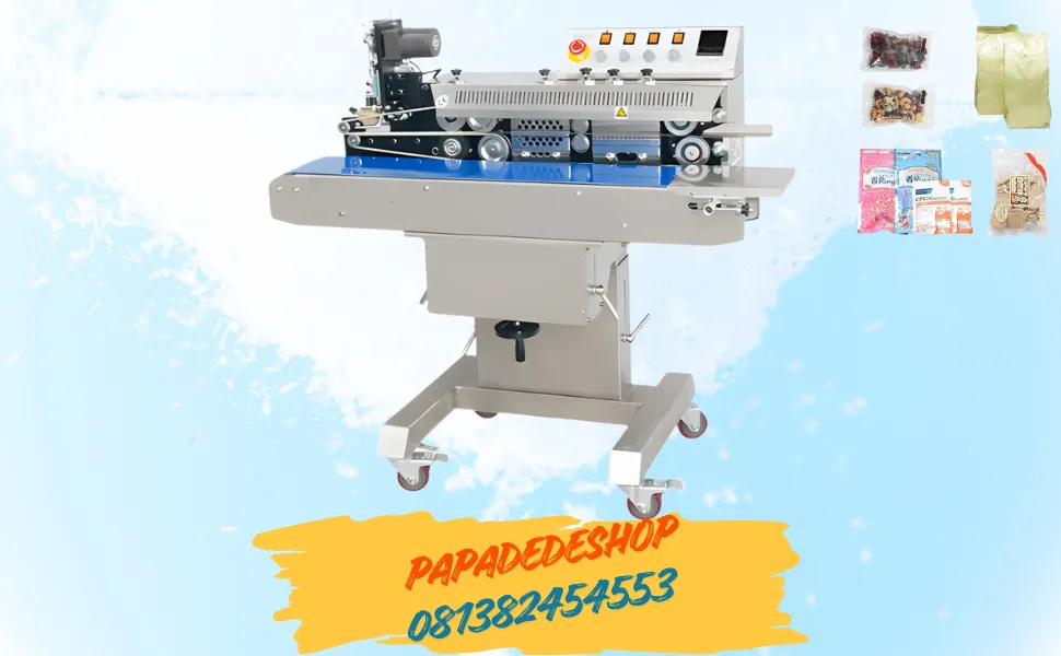 Jual Continuous Band Sealing Machine FRS-1120W dengan Color Ribbon ...